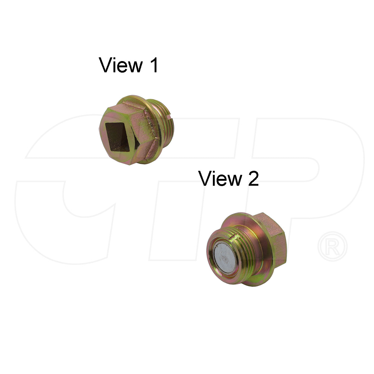 07044-12412 Plug Fits Komatsu Models - Reliable Aftermarket Parts, Inc®