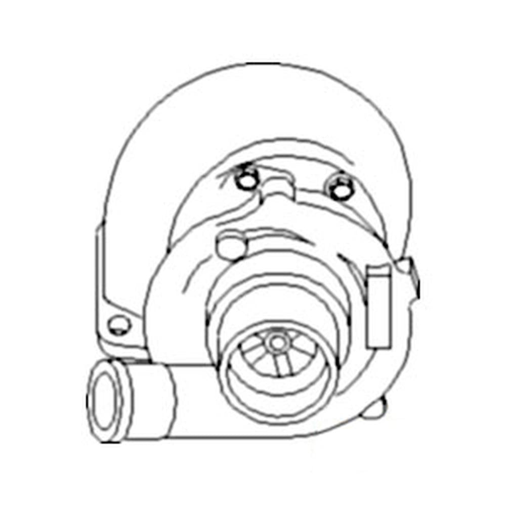 RE25625 RE30067 TurboCharger Fits John Deere Fits JD 6059T 6068T 6359T ...